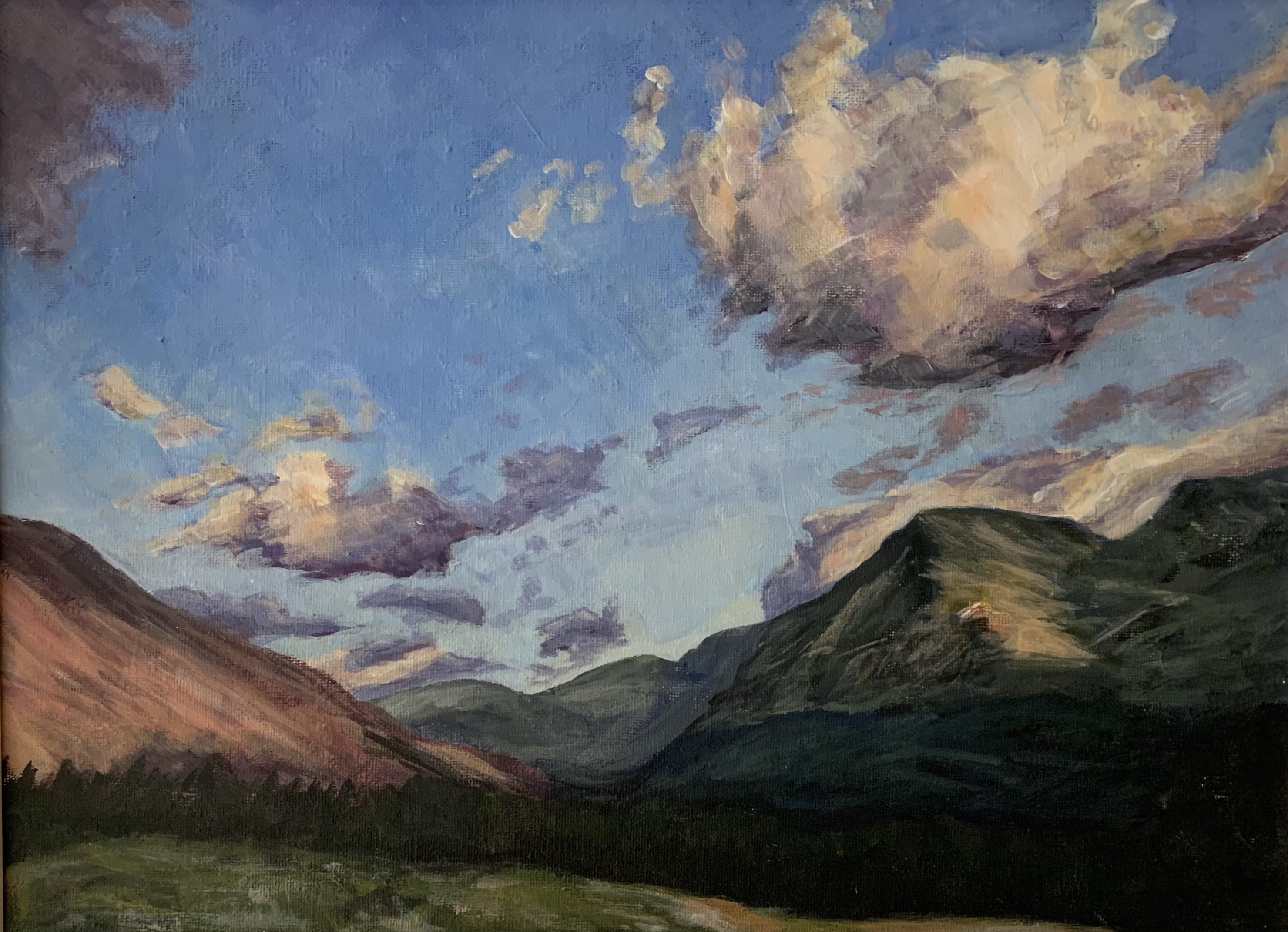 Life on the Outside – travels around the UK paintings – James Johnson